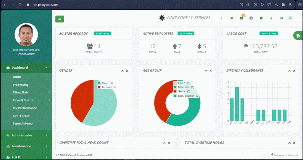 HRIS & Payroll System: Philippines Businesses and LGUs