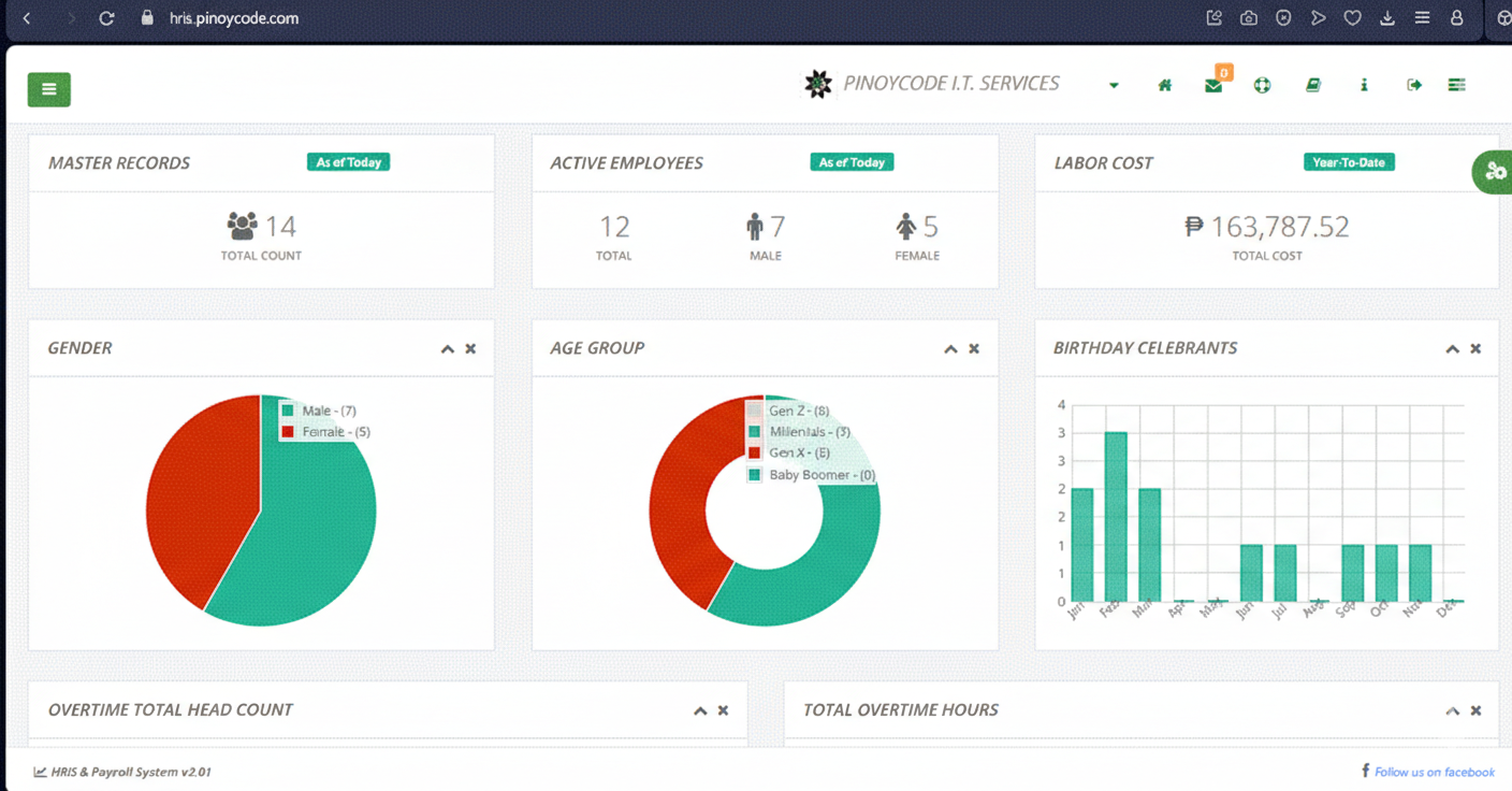 HRIS & Payroll System: Philippines Businesses and LGUs